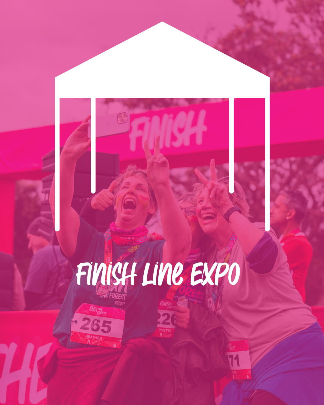 Run The Forest - Finish line Expo Site – Event Gear by Nduro Events